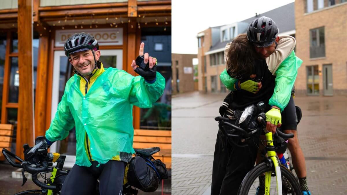 How Luca raced around the Netherlands in just a few days to cool down ...